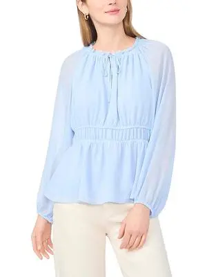 VINCE CAMUTO Elasticized Waist Top