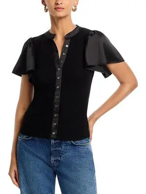 SIX FIFTY Maren Top - Black