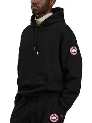 Canada Goose Rove Logo Hoodie - Black