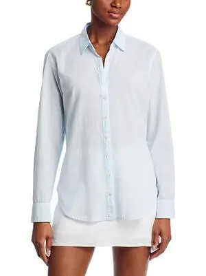 Xirena Beau Cotton Shirt - Skylight