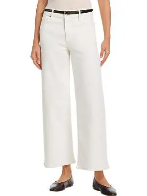 FRAME Le Pixie High-rise Ankle Slim Palazzo Jeans - Au Natural