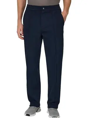 Boggi Milano Cotton Blend Pique Trousers - Navy Blue