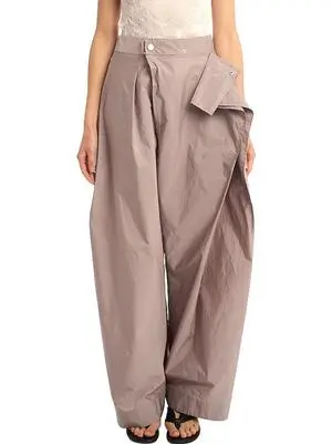 Issey Miyake Akimbo Asymmetrical Pants - Greige