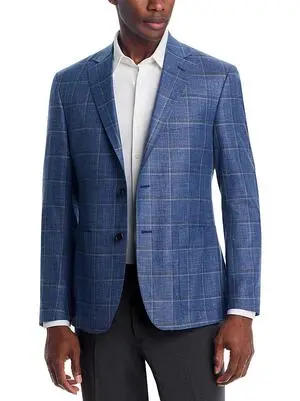 Bloomingdale'S Loro Piana Fabric Windowpane Sport Coat - Blue/ Brown