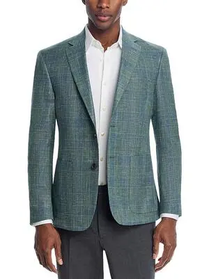 Bloomingdale'S Loro Piana Fabric Plaid Sport Coat - Green/ Blue