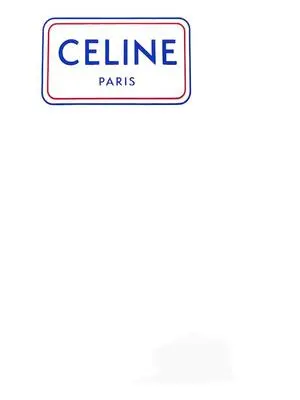 CELINE Cotton T-Shirt With Logo