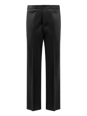 HEVO Torre Chianca Wool Blend Trousers - Black