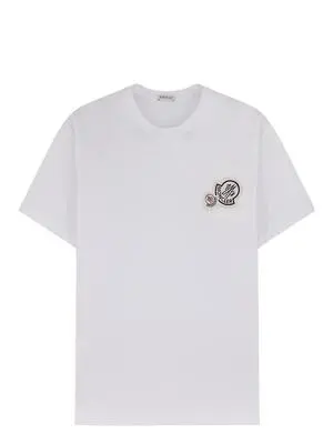 Moncler Organic Cotton Tshirt - White