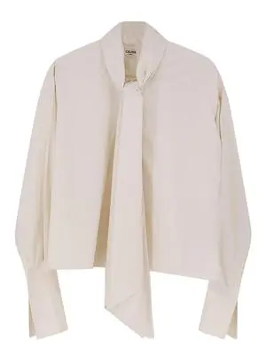 Celine Silk Shirt - White