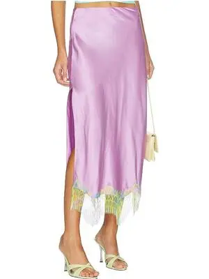 DONDE ESTEBAN Salpicon Long Skirt - Lilac