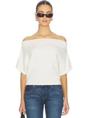 EB DENIM Dahlia Shrug Top - Ivory