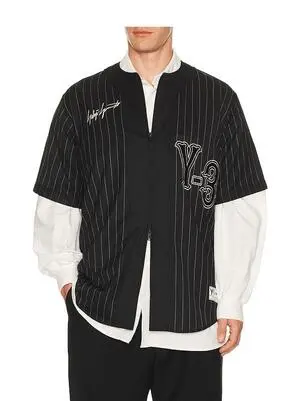 Y3 Elite 5 Baseball Jersey - Black