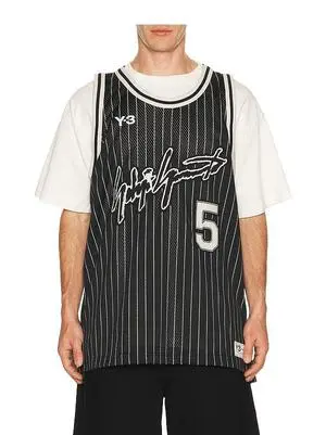 Y3 Elite 5 Bball Jersey - Black