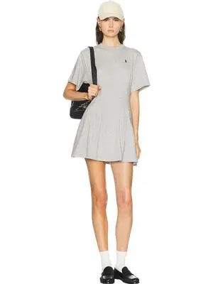 Polo Ralph Lauren Short Sleeve Mini Dress - Cobblestone Heather