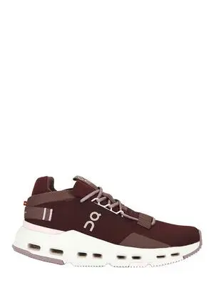 On Cloudnova 2 Sneaker - Maroon & Peony