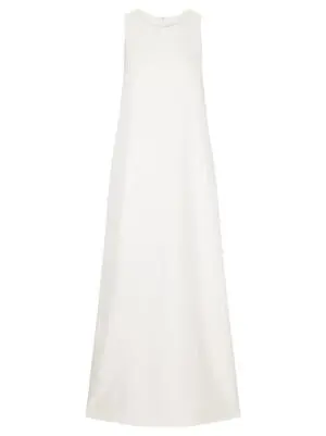 Veronica De Piante Mila Silk Maxi Dress - Neutrals