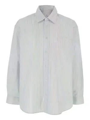 DUNST Stripe Pocket Shirt - Blue