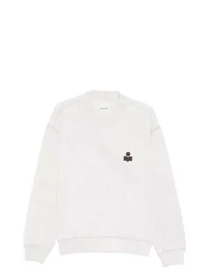 MARANT Mathias Logo Crewneck Sweatshirt - Grey