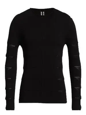 Rick Owens Cotton Sweater - Black