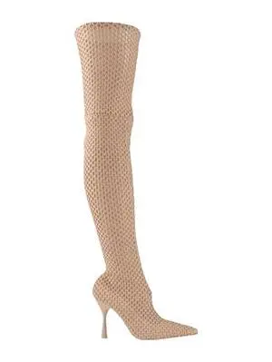 Agl Over-the-knee Boots - Beige