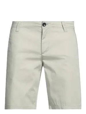 Armani Exchange Cotton Blend Casual Shorts - Beige