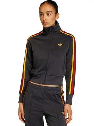 Adidas Firebird Classic Track Top - Utility Black / Collegiate Gold / Team Power Red 2 / Black