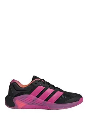 Adidas Dropset 4 Power Training Sneakers - Core Black / Semi Lucid Fuchsia / Lucid Tangerine