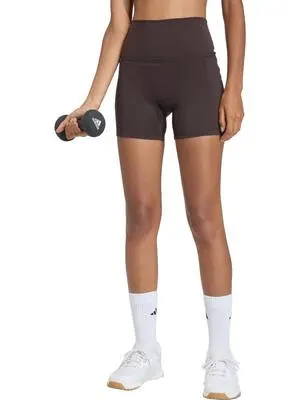 Adidas Sculpt Shorts - Aurora Coffee