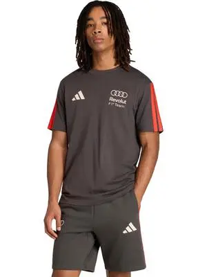 Adidas Audi Revolut F1 Team Dna Short Sleeve Tee - Utility Black