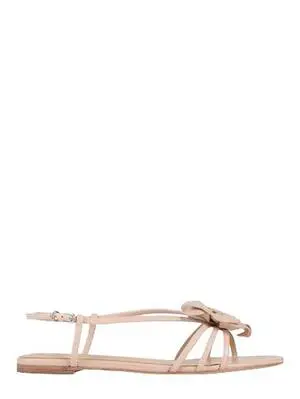 Lola Cruz Leather Sandals - Pink