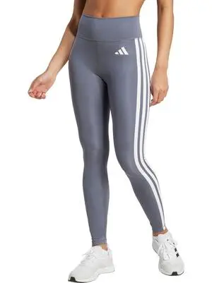 Adidas Optime Essentials 3-stripes 7/8 Leggings - Onix / White