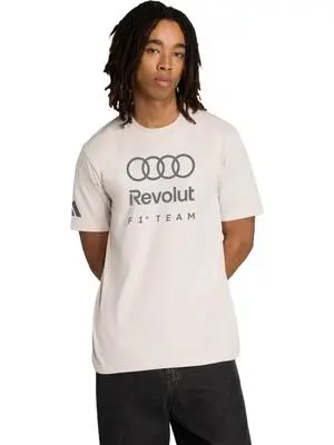 Adidas Audi Revolut F1 Team Dna Graphic Tee - Chalk Pearl