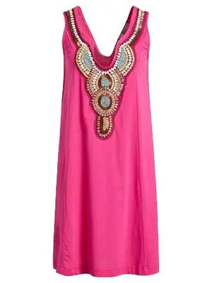JIJIL Mini Flared Dress - Pink