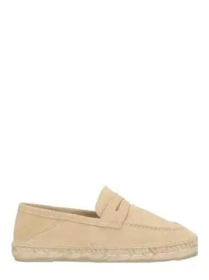 Manebí Leather Espadrilles - Beige