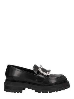 SERGIO ROSSI Loafers - Black