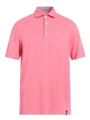 DRUMOHR Polo Shirt Size Cotton - Magenta