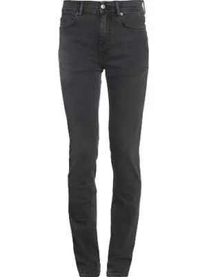 Acne Studios Jeans In Organic Cotton And Recycled Polyester - Black