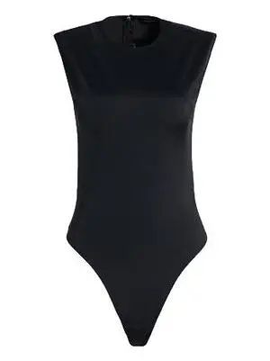 MUGLER Bodysuit Polyamide Elastane - Black