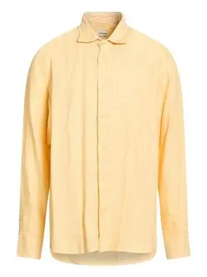 DRUMOHR Shirt Size Linen - Mandarin