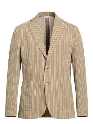 MANUEL RITZ Blazer Ivory Size Linen, Viscose, Polyamide - Beige