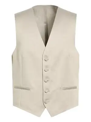 MANUEL RITZ Tailored Vest - Light Grey
