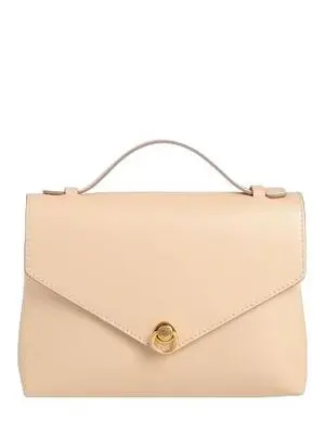 GIANNI CHIARINI Leather Flap Bag - Orange