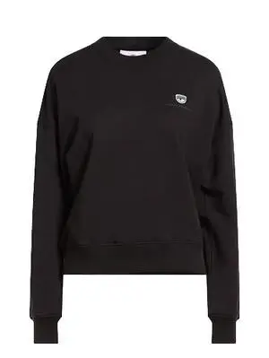 CHIARA FERRAGNI Cotton-blend Sweatshirt - Black
