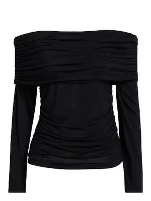Rag & Bone Modal Off-the-shoulder Top - Black