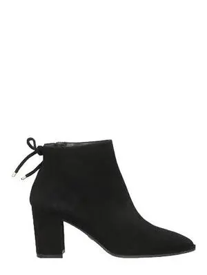 STUART WEITZMAN Ankle Boots In Leather - Black