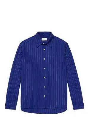 Oliver Spencer Atlanta Cotton-corduroy Shirt - Blue