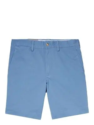 Polo Ralph Lauren Cotton Oxford Straight-leg Shorts - Blue