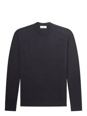 PIACENZA CASHMERE 1733 Cashmere And Linen-blend Sweater - Black