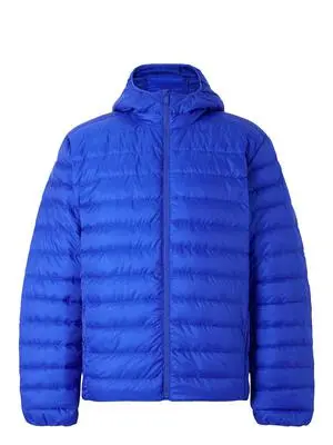 Canada Goose Stratus Quilted Recycled-ripstop Hooded Down Jacket - Blue