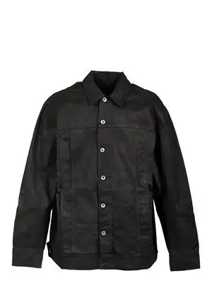 Rick Owens Jumbo Worker Jacket - Black